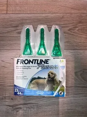 Frontline | Dog | Frontline Plus For Dogs Spot Treatment 2344 Lbs 3 ...